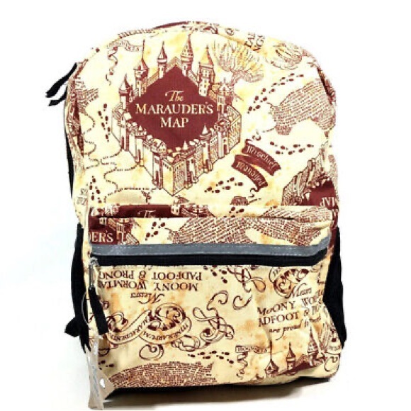 Warner Bros. | Bags | Harry Potter Marauders Map Backpack | Poshmark